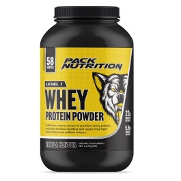 Pack Nutrition Level 1 Whey Protein Powder 5lb Tub