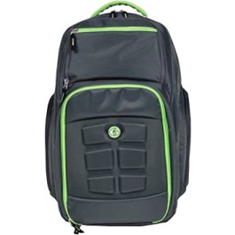 Six Pack Fitness Expedition 300 Back Pack - - Black/green