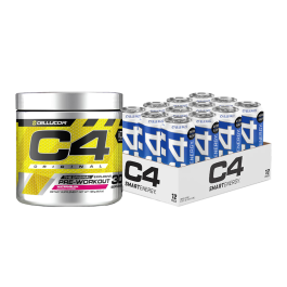 Cellucor C4 ID Pre-Workout - 30 Serves + FREE Smart Energy RTD (12 Pack)