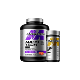 Muscletech Mass-Tech Elite 6lb + Test HD Shilajit