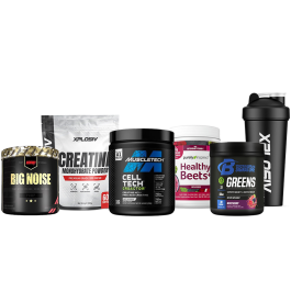 Muscletech Cell-Tech Creactor + FREE Gut, Gains & Brain Bundle