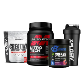 MuscleTech Nitro-Tech Ripped 1.5lb + FREE Gut, Gains & Brain Bundle