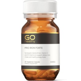 Go Healthy NZ Pro Iron Forte 30 Capsules