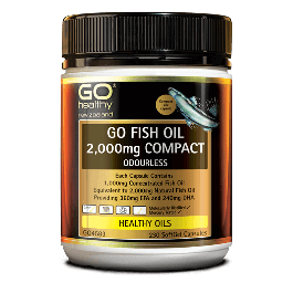 Go Healthy Fish Oil 2000mg Odourless 230 Capsules
