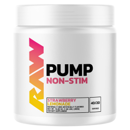 Raw Nutrition Pump Non-Stim Pre-Workout - 40 Serve
