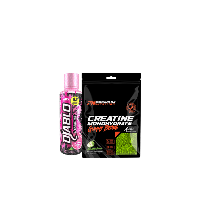 ANS Performance Diablo Carnitine 3000 + FREE Premium Creatine Gummies