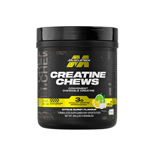 MuscleTech Creatine Chews 90 Chewable Tablets