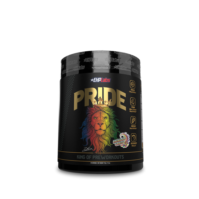 EHP Labs Pride Pre-Workout - 40 Serves Rainbow Candy - Dated 5/25